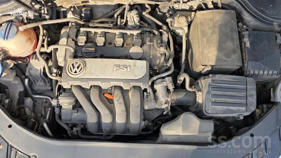 Grey Volkswagen Passat B6 2007 in Riga, with an engine capacity of 2.00 L and mileage of 206 thousand km for 850 €, photo 23 on AUTOMOTO.COM.LV