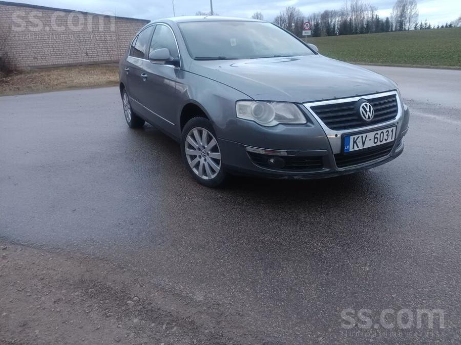 Серый Фольксваген Пассат Б6 2007 в Мадона, объемом двигателя 1.90 л и пробегом 303 тыс. км за 2000 €, фото 6 на AUTOMOTO.COM.LV
