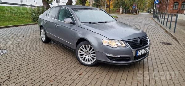 Pelēks Volkswagen Passat B6 2007 Daugavpils, ar dzinēja tilpumu 2.00 L un nobraukumu 470 tūkst. km par 500 €, foto 1 vietnē AUTOMOTO.COM.LV