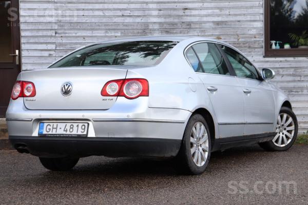 Pelēks Volkswagen Passat B6 2007 Valmiera, ar dzinēja tilpumu 2.00 L un nobraukumu 241 tūkst. km par 1200 €, foto 4 vietnē AUTOMOTO.COM.LV