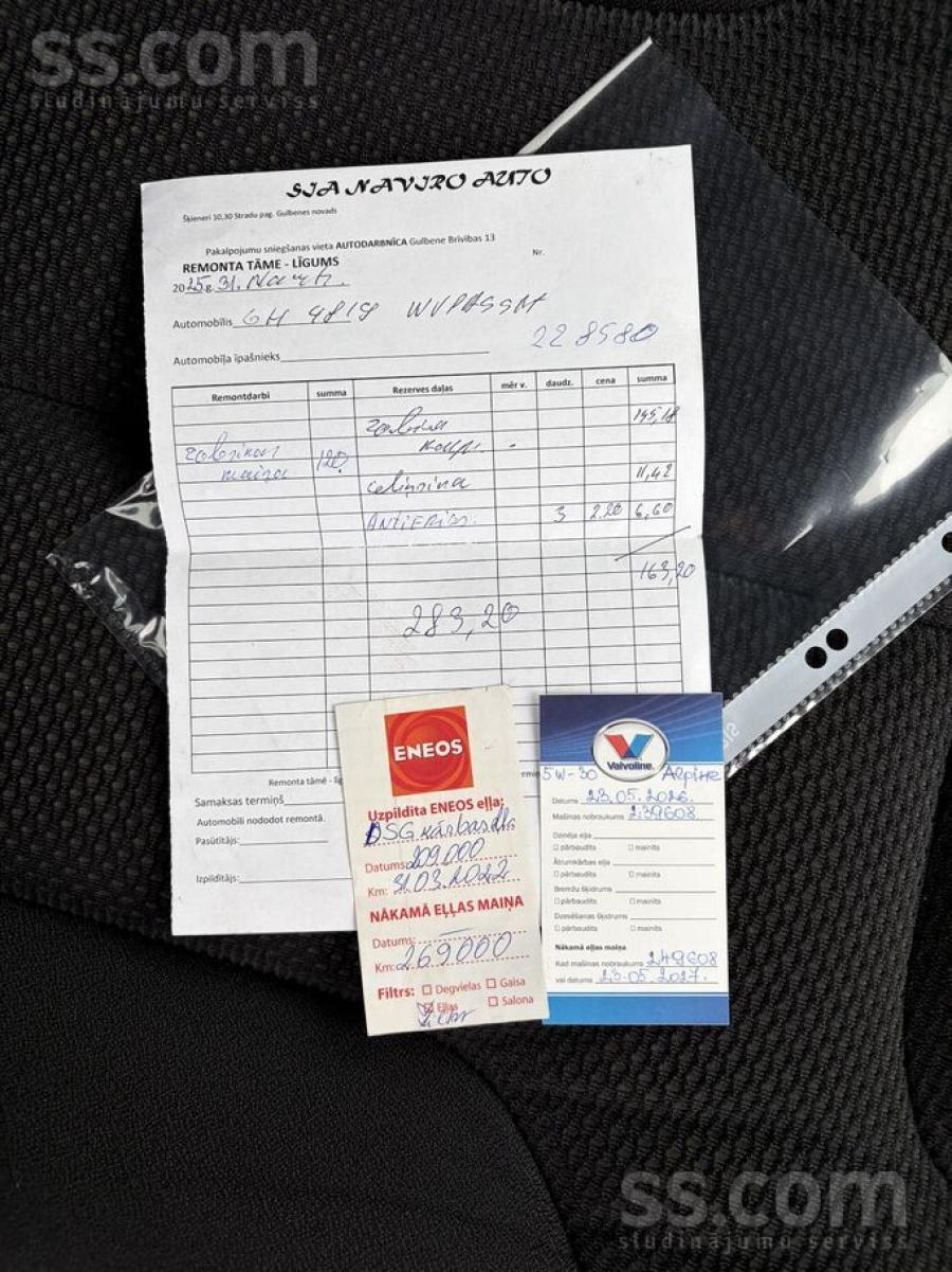 Pelēks Volkswagen Passat B6 2007 Valmiera, ar dzinēja tilpumu 2.00 L un nobraukumu 241 tūkst. km par 1200 €, foto 22 vietnē AUTOMOTO.COM.LV