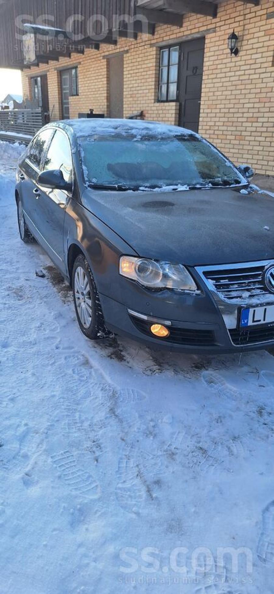 Серый Фольксваген Пассат Б6 2008 в Тукумс, объемом двигателя 2.00 л и пробегом 416 тыс. км за 2000 €, фото 6 на AUTOMOTO.COM.LV