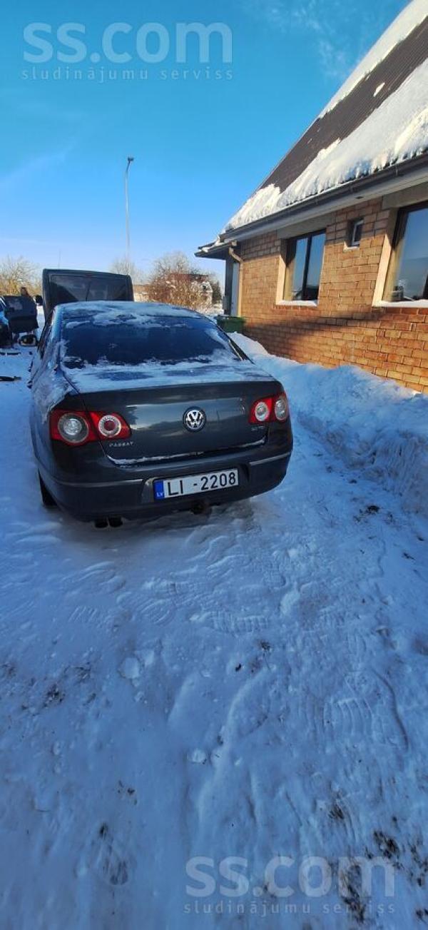 Pelēks Volkswagen Passat B6 2008 Tukums, ar dzinēja tilpumu 2.00 L un nobraukumu 416 tūkst. km par 2000 €, foto 6 vietnē AUTOMOTO.COM.LV
