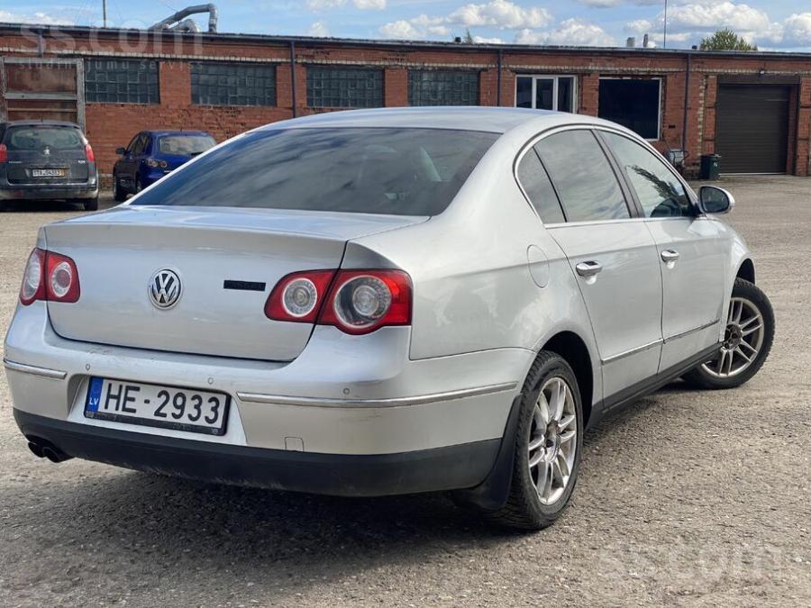 Grey Volkswagen Passat B6 2008 in Madona, with an engine capacity of 2.00 L and mileage of 0 thousand km for 1400 €, photo 5 on AUTOMOTO.COM.LV