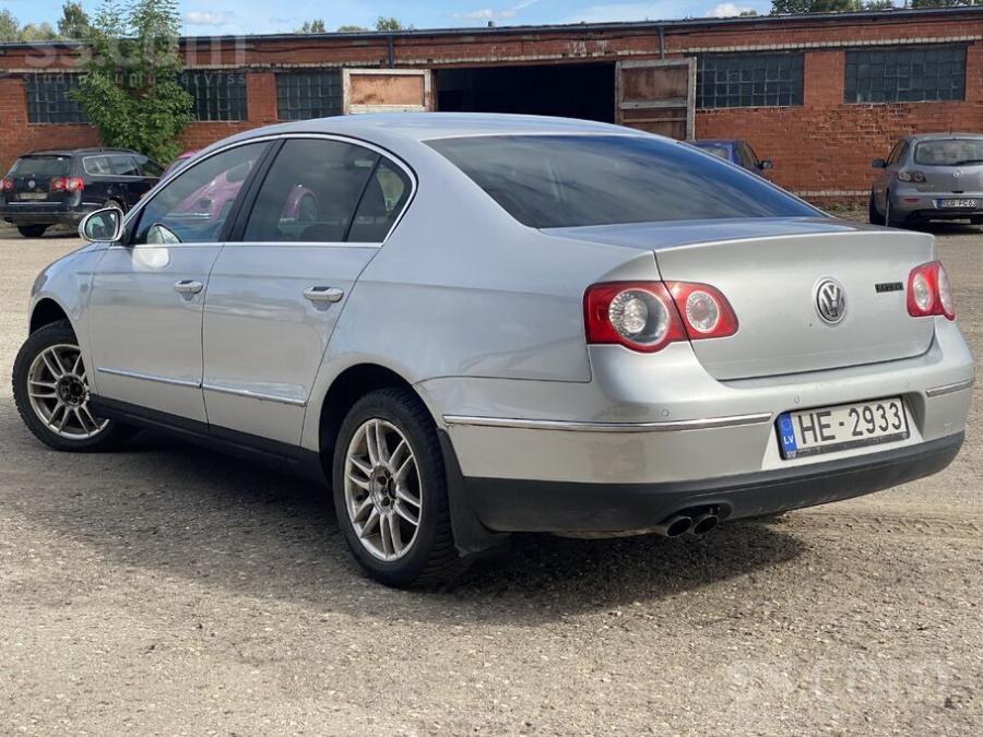 Grey Volkswagen Passat B6 2008 in Madona, with an engine capacity of 2.00 L and mileage of 0 thousand km for 1400 €, photo 6 on AUTOMOTO.COM.LV