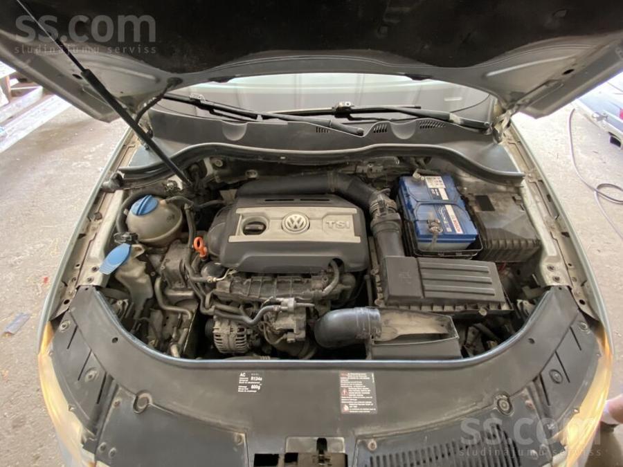 Grey Volkswagen Passat B6 2008 in Madona, with an engine capacity of 2.00 L and mileage of 0 thousand km for 1400 €, photo 11 on AUTOMOTO.COM.LV