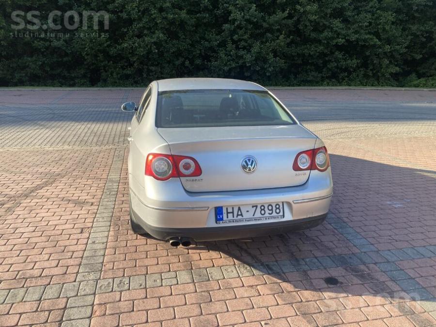 Pelēks Volkswagen Passat B6 2008 Ventspils, ar dzinēja tilpumu 2.00 L un nobraukumu 290 tūkst. km par 1050 €, foto 5 vietnē AUTOMOTO.COM.LV
