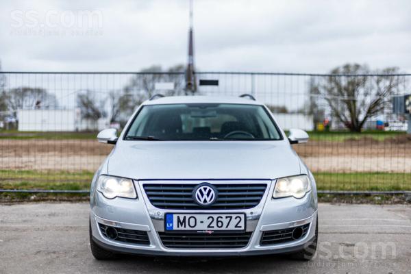 Grey Volkswagen Passat B6 2005 in Riga, with an engine capacity of 2.00 L and mileage of 284 thousand km for 2450 €, photo 3 on AUTOMOTO.COM.LV