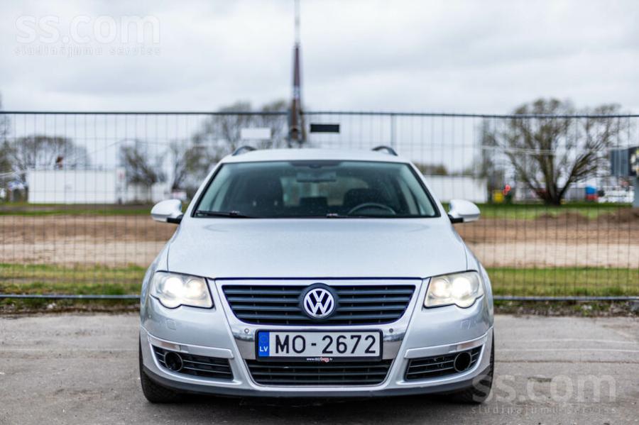 Grey Volkswagen Passat B6 2005 in Riga, with an engine capacity of 2.00 L and mileage of 284 thousand km for 900 €, photo 3 on AUTOMOTO.COM.LV