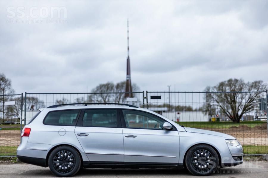 Grey Volkswagen Passat B6 2005 in Riga, with an engine capacity of 2.00 L and mileage of 284 thousand km for 900 €, photo 5 on AUTOMOTO.COM.LV
