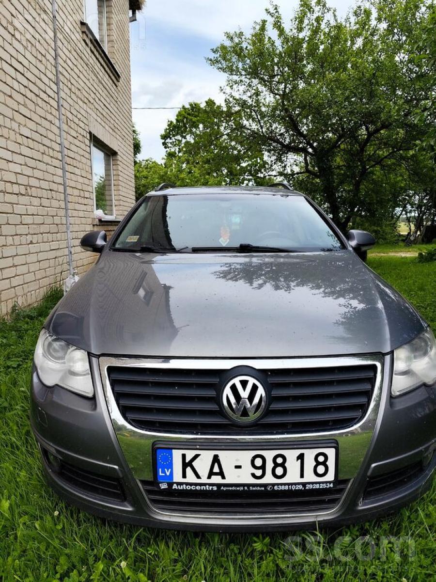 Pelēks Volkswagen Passat B6 2005 Dobele, ar dzinēja tilpumu 2.00 L un nobraukumu 0 tūkst. km par 800 €, foto 1 vietnē AUTOMOTO.COM.LV