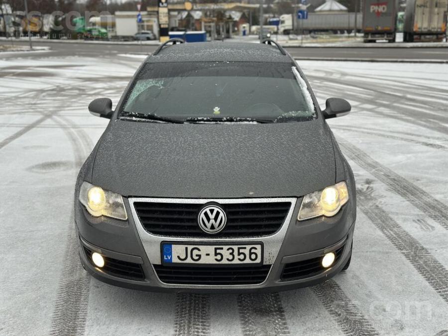 Pelēks Volkswagen Passat B6 2005 Rēzekne, ar dzinēja tilpumu 2.00 L un nobraukumu 302 tūkst. km par 1900 €, foto 1 vietnē AUTOMOTO.COM.LV