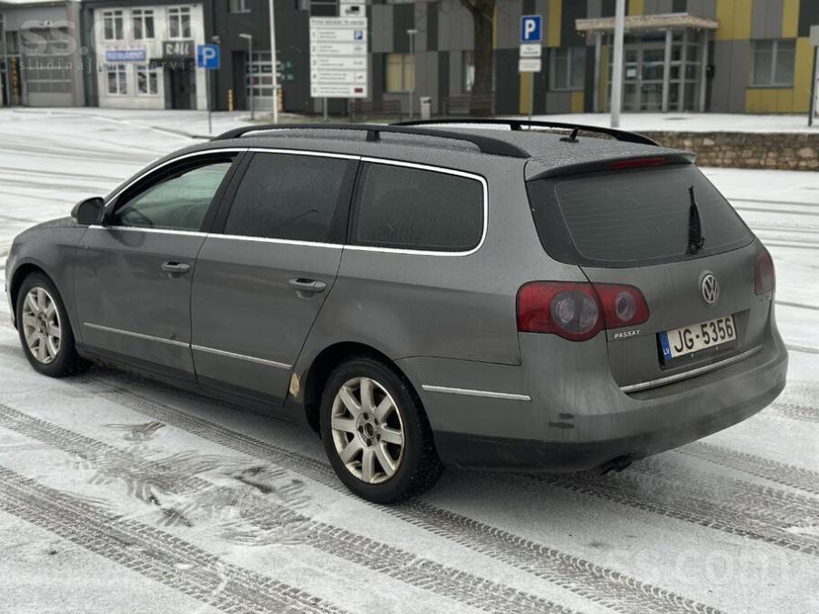 Pelēks Volkswagen Passat B6 2005 Rēzekne, ar dzinēja tilpumu 2.00 L un nobraukumu 302 tūkst. km par 1900 €, foto 6 vietnē AUTOMOTO.COM.LV