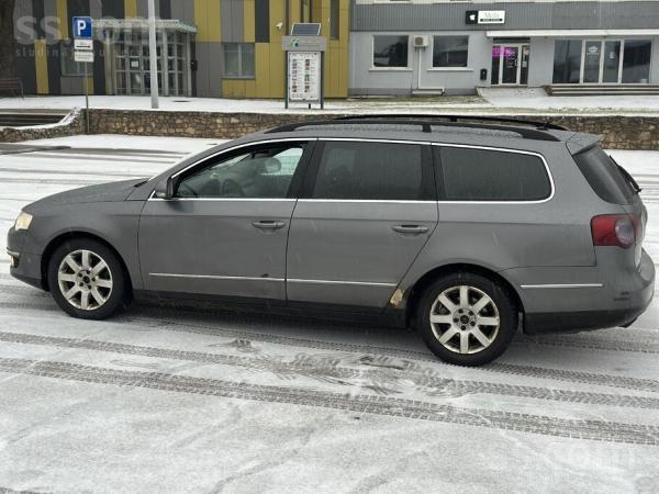 Grey Volkswagen Passat B6 2005 in Rezekne, with an engine capacity of 2.00 L and mileage of 302 thousand km for 1900 €, photo 7 on AUTOMOTO.COM.LV
