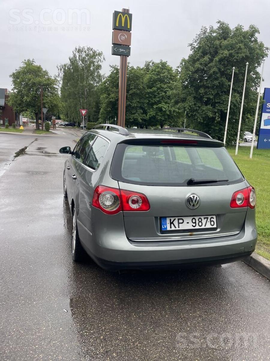 Pelēks Volkswagen Passat B6 2005 Rīga, ar dzinēja tilpumu 2.00 L un nobraukumu 265 tūkst. km par 1800 €, foto 5 vietnē AUTOMOTO.COM.LV