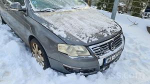 Grey Volkswagen Passat B6 2005 in Tukums, with an engine capacity of 2.00 L and mileage of 227 thousand km for 950 €, photo 3 on AUTOMOTO.COM.LV