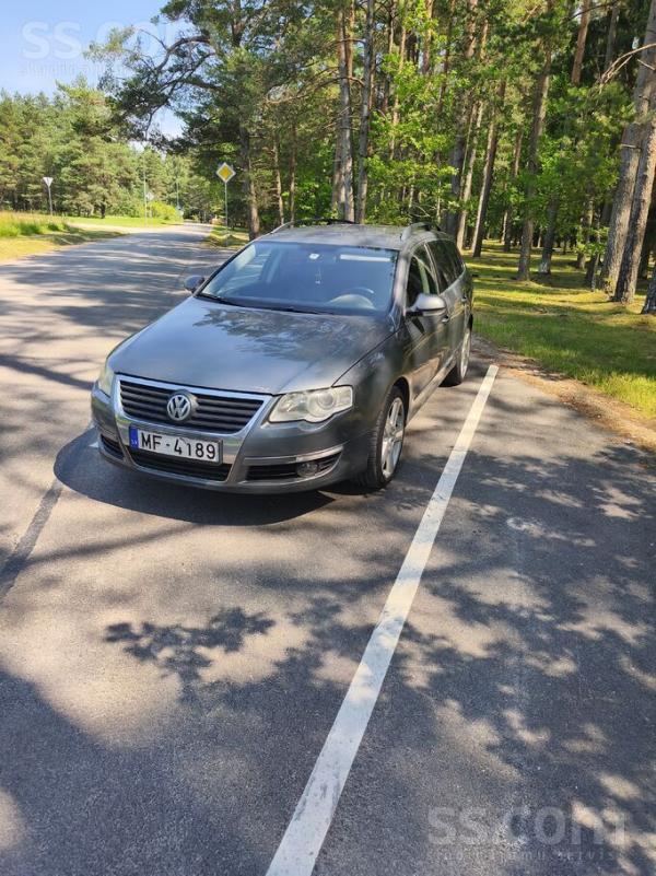 Pelēks Volkswagen Passat B6 2005 Tukums, ar dzinēja tilpumu 1.90 L un nobraukumu 344 tūkst. km par 1350 €, foto 1 vietnē AUTOMOTO.COM.LV