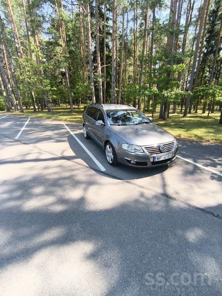Серый Фольксваген Пассат Б6 2005 в Тукумс, объемом двигателя 1.90 л и пробегом 344 тыс. км за 1350 €, фото 6 на AUTOMOTO.COM.LV