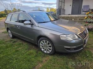Grey Volkswagen Passat B6 2005 in Rezekne, with an engine capacity of 1.90 L and mileage of 370 thousand km for 1850 €, photo  on AUTOMOTO.COM.LV