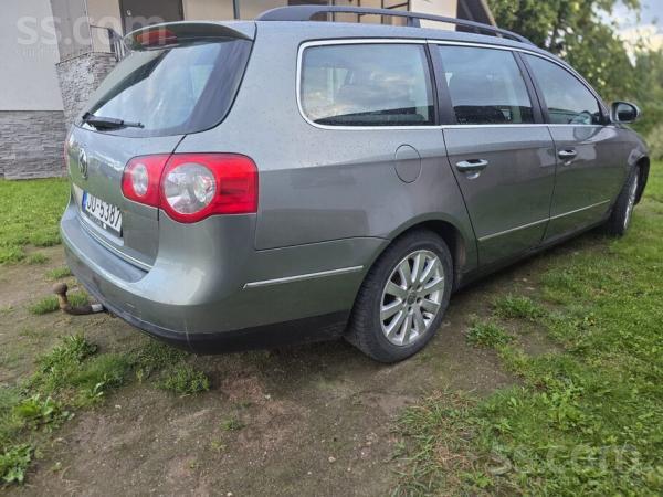 Grey Volkswagen Passat B6 2005 in Rezekne, with an engine capacity of 1.90 L and mileage of 370 thousand km for 1850 €, photo 3 on AUTOMOTO.COM.LV