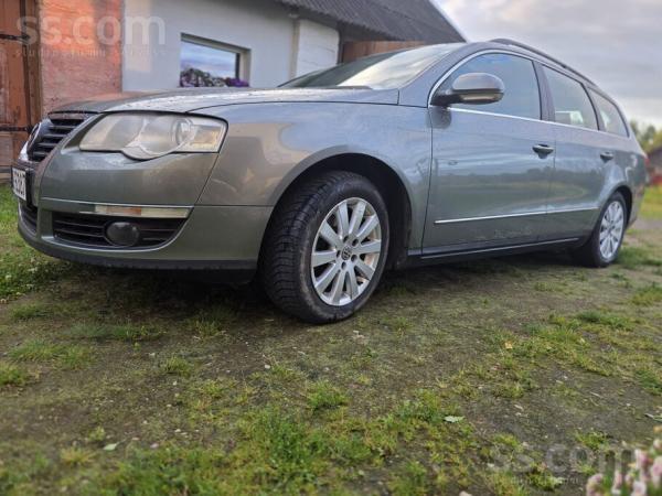 Grey Volkswagen Passat B6 2005 in Rezekne, with an engine capacity of 1.90 L and mileage of 370 thousand km for 1850 €, photo 4 on AUTOMOTO.COM.LV