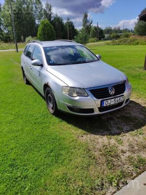 Grey Volkswagen Passat B6 2005 in Riga, with an engine capacity of 1.90 L and mileage of 378 thousand km for 550 €, photo  on AUTOMOTO.COM.LV