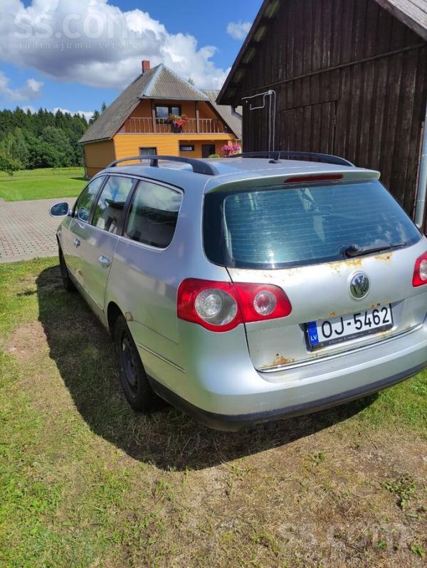 Pelēks Volkswagen Passat B6 2005 Rīga, ar dzinēja tilpumu 1.90 L un nobraukumu 378 tūkst. km par 550 €, foto 3 vietnē AUTOMOTO.COM.LV