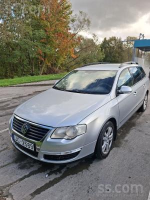 Pelēks Volkswagen Passat B6 2005 Bauska, ar dzinēja tilpumu 1.90 L un nobraukumu 419 tūkst. km par 1450 €, foto  vietnē AUTOMOTO.COM.LV