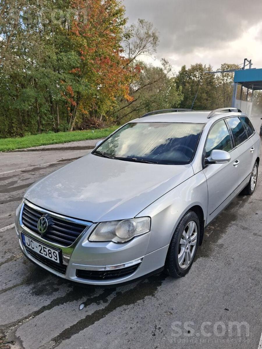 Pelēks Volkswagen Passat B6 2005 Bauska, ar dzinēja tilpumu 1.90 L un nobraukumu 419 tūkst. km par 1450 €, foto 1 vietnē AUTOMOTO.COM.LV