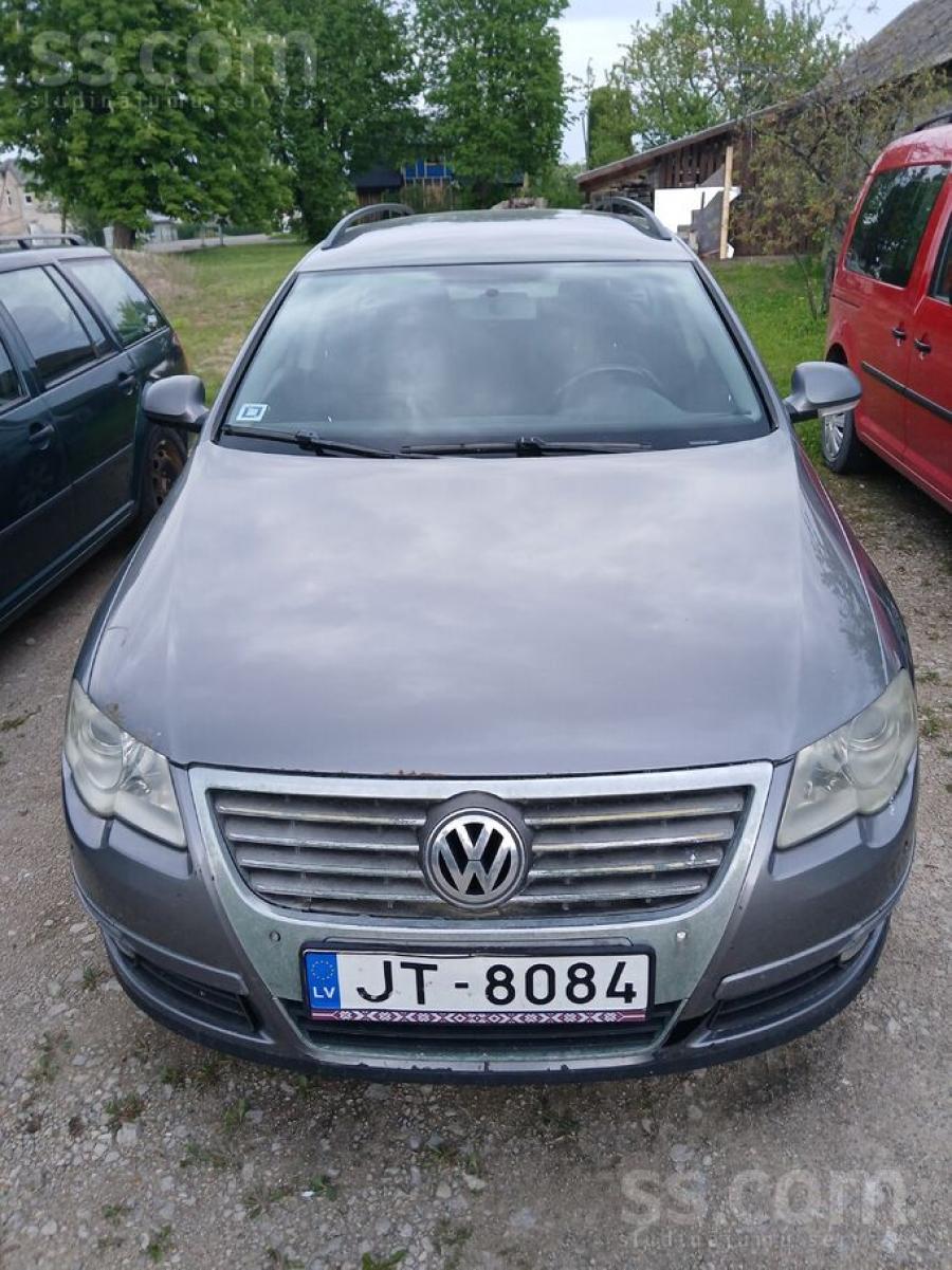 Pelēks Volkswagen Passat B6 2006 Valmiera, ar dzinēja tilpumu 2.00 L un nobraukumu 384 tūkst. km par 800 €, foto 1 vietnē AUTOMOTO.COM.LV