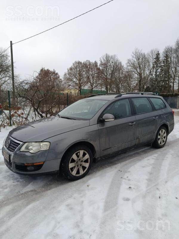 Серый Фольксваген Пассат Б6 2006 в Резекне, объемом двигателя 2.00 л и пробегом 369 тыс. км за 2200 €, фото 2 на AUTOMOTO.COM.LV
