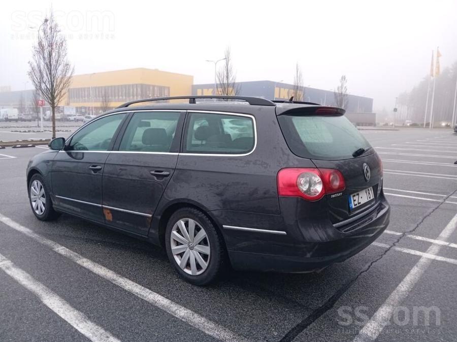 Grey Volkswagen Passat B6 2006 in Riga, with an engine capacity of 2.00 L and mileage of 360 thousand km for 1700 €, photo 6 on AUTOMOTO.COM.LV