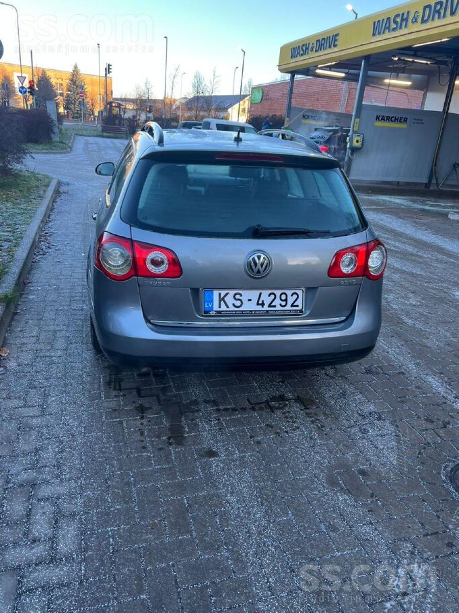 Pelēks Volkswagen Passat B6 2006 Tukums, ar dzinēja tilpumu 2.00 L un nobraukumu 287 tūkst. km par 1685 €, foto 5 vietnē AUTOMOTO.COM.LV