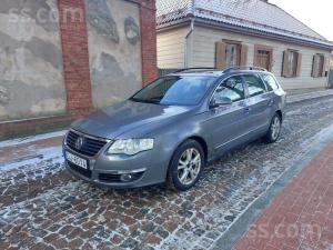 Grey Volkswagen Passat B6 2006 in Cesis, with an engine capacity of 2.00 L and mileage of 368 thousand km for 990 €, photo  on AUTOMOTO.COM.LV