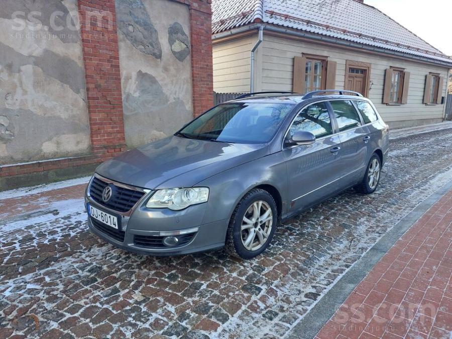 Pelēks Volkswagen Passat B6 2006 Cēsis, ar dzinēja tilpumu 2.00 L un nobraukumu 368 tūkst. km par 990 €, foto 1 vietnē AUTOMOTO.COM.LV