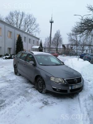 Pelēks Volkswagen Passat B6 2006 Rīga, ar dzinēja tilpumu 2.00 L un nobraukumu 0 tūkst. km par 650 €, foto  vietnē AUTOMOTO.COM.LV