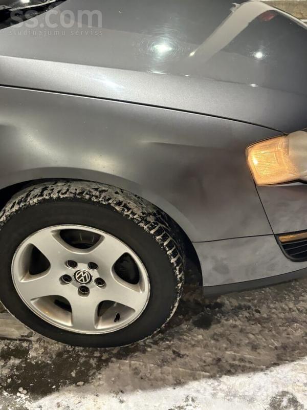 Pelēks Volkswagen Passat B6 2006 Kuldīga, ar dzinēja tilpumu 2.00 L un nobraukumu 0 tūkst. km par 1500 €, foto 5 vietnē AUTOMOTO.COM.LV