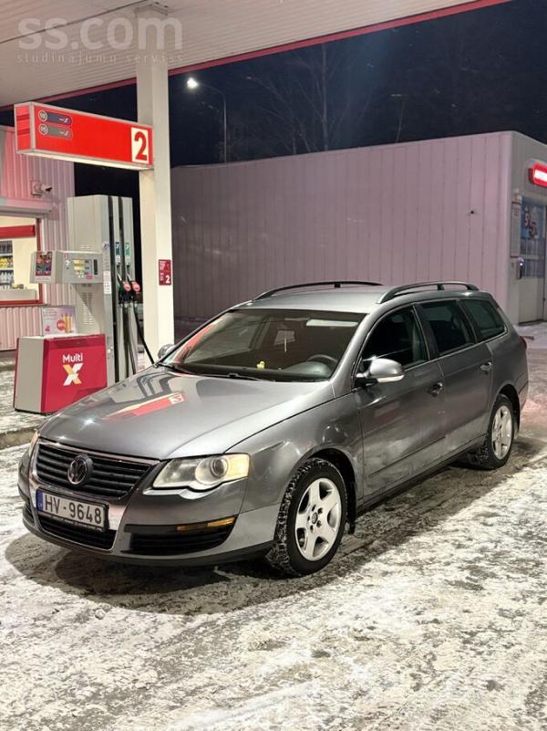 Pelēks Volkswagen Passat B6 2006 Kuldīga, ar dzinēja tilpumu 2.00 L un nobraukumu 0 tūkst. km par 1500 €, foto 10 vietnē AUTOMOTO.COM.LV