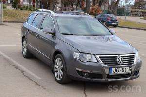 Pelēks Volkswagen Passat B6 2006 Ogre, ar dzinēja tilpumu 2.00 L un nobraukumu 309 tūkst. km par 1650 €, foto  vietnē AUTOMOTO.COM.LV