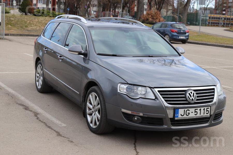 Pelēks Volkswagen Passat B6 2006 Ogre, ar dzinēja tilpumu 2.00 L un nobraukumu 309 tūkst. km par 1650 €, foto 1 vietnē AUTOMOTO.COM.LV