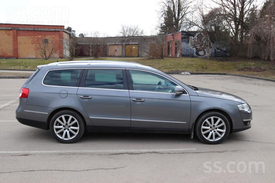 Pelēks Volkswagen Passat B6 2006 Ogre, ar dzinēja tilpumu 2.00 L un nobraukumu 309 tūkst. km par 1650 €, foto 3 vietnē AUTOMOTO.COM.LV