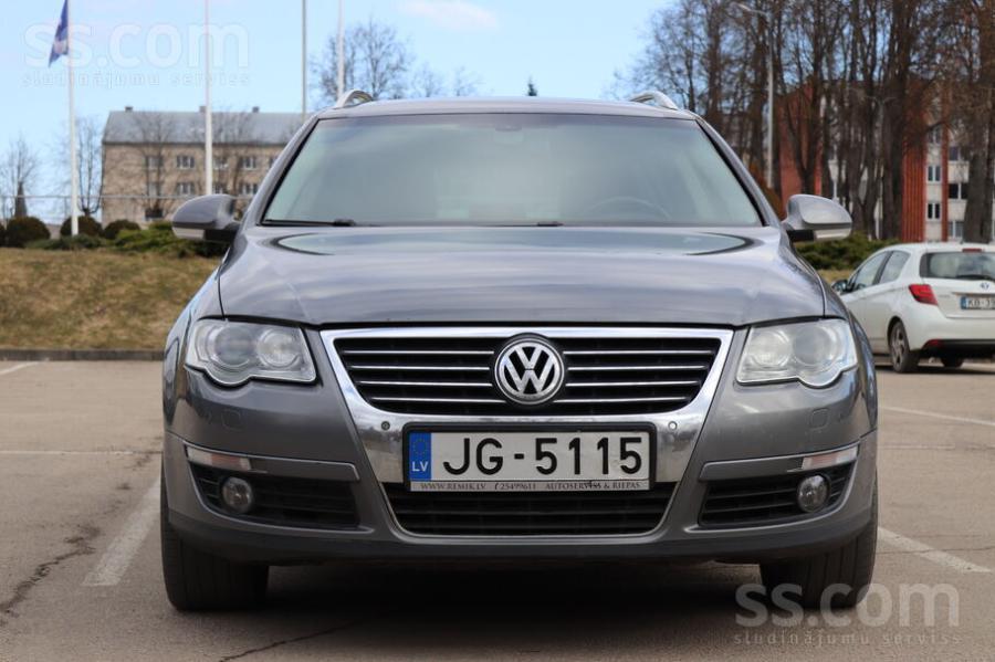 Pelēks Volkswagen Passat B6 2006 Ogre, ar dzinēja tilpumu 2.00 L un nobraukumu 309 tūkst. km par 1650 €, foto 5 vietnē AUTOMOTO.COM.LV