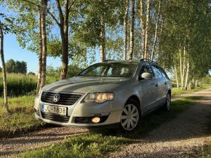 Grey Volkswagen Passat B6 2006 in Riga, with an engine capacity of 2.00 L and mileage of 442 thousand km for 499 €, photo  on AUTOMOTO.COM.LV
