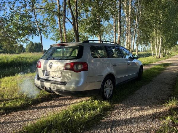 Grey Volkswagen Passat B6 2006 in Riga, with an engine capacity of 2.00 L and mileage of 442 thousand km for 499 €, photo 2 on AUTOMOTO.COM.LV