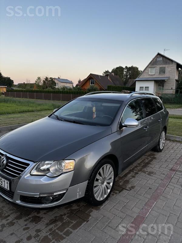 Grey Volkswagen Passat B6 2006 in Ogre, with an engine capacity of 2.00 L and mileage of 358 thousand km for 1400 €, photo 1 on AUTOMOTO.COM.LV