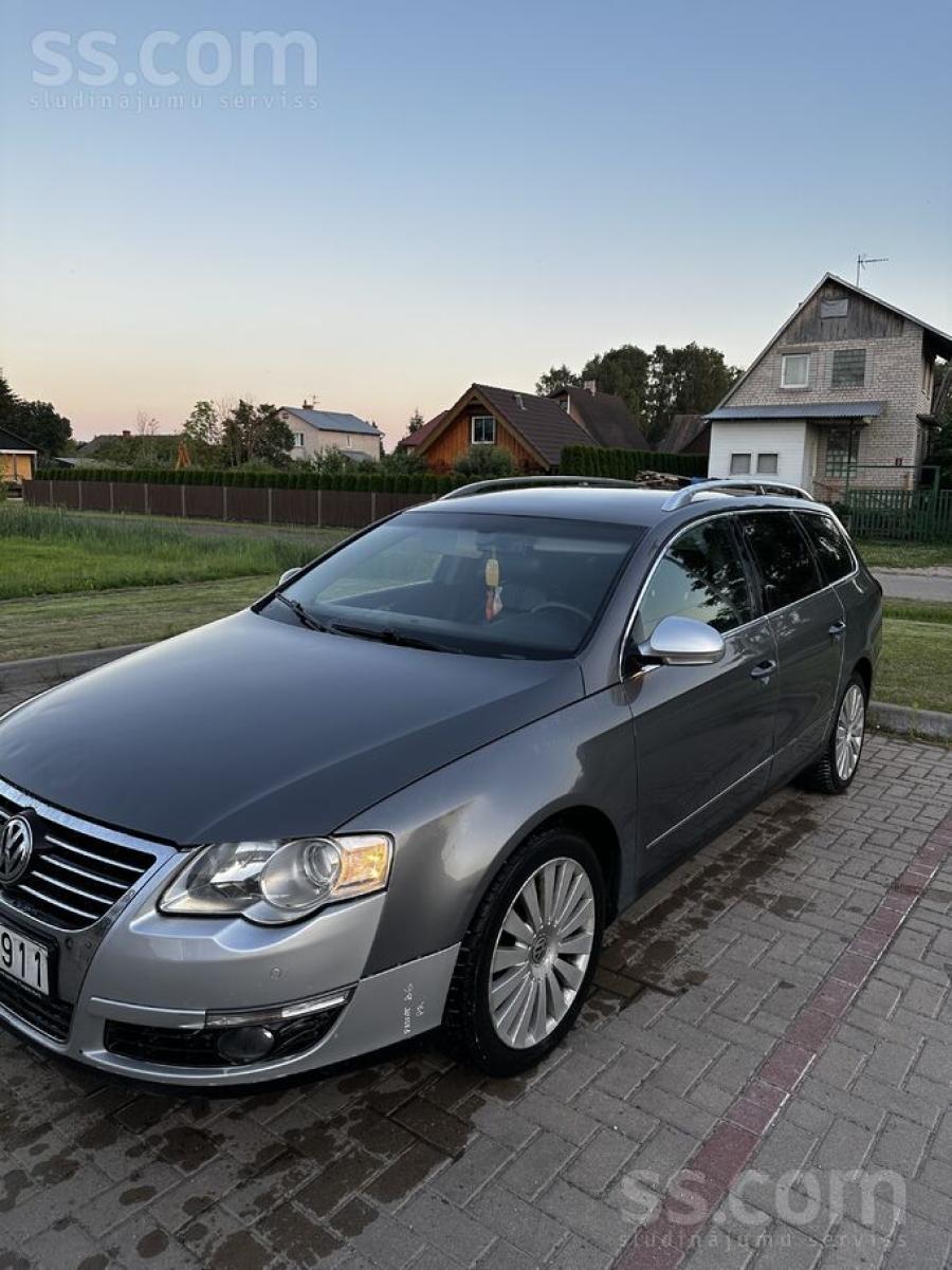 Pelēks Volkswagen Passat B6 2006 Ogre, ar dzinēja tilpumu 2.00 L un nobraukumu 358 tūkst. km par 1400 €, foto 1 vietnē AUTOMOTO.COM.LV