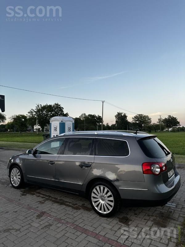 Grey Volkswagen Passat B6 2006 in Ogre, with an engine capacity of 2.00 L and mileage of 358 thousand km for 1400 €, photo 2 on AUTOMOTO.COM.LV