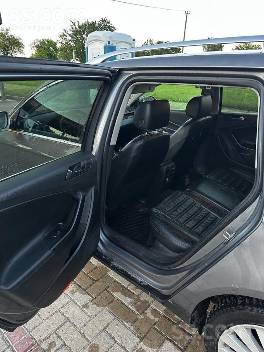 Pelēks Volkswagen Passat B6 2006 Ogre, ar dzinēja tilpumu 2.00 L un nobraukumu 358 tūkst. km par 1400 €, foto 6 vietnē AUTOMOTO.COM.LV