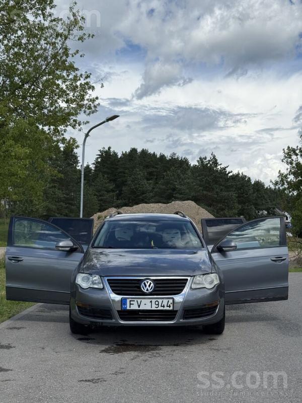 Pelēks Volkswagen Passat B6 2006 Daugavpils, ar dzinēja tilpumu 2.00 L un nobraukumu 332 tūkst. km par 1800 €, foto 4 vietnē AUTOMOTO.COM.LV