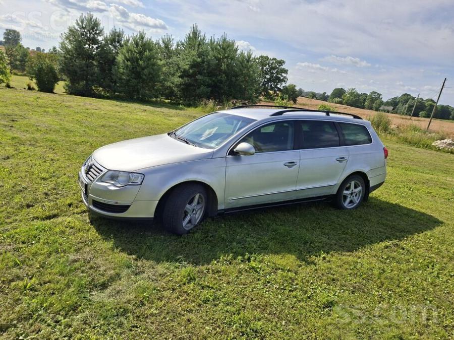 Pelēks Volkswagen Passat B6 2006 Valmiera, ar dzinēja tilpumu 2.00 L un nobraukumu 390 tūkst. km par 1500 €, foto 1 vietnē AUTOMOTO.COM.LV